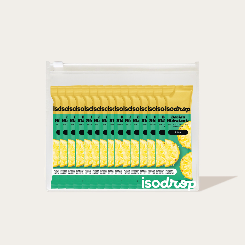 Pack de 15 sobres de 1 Lt- Sabor Piña | ISODROP
