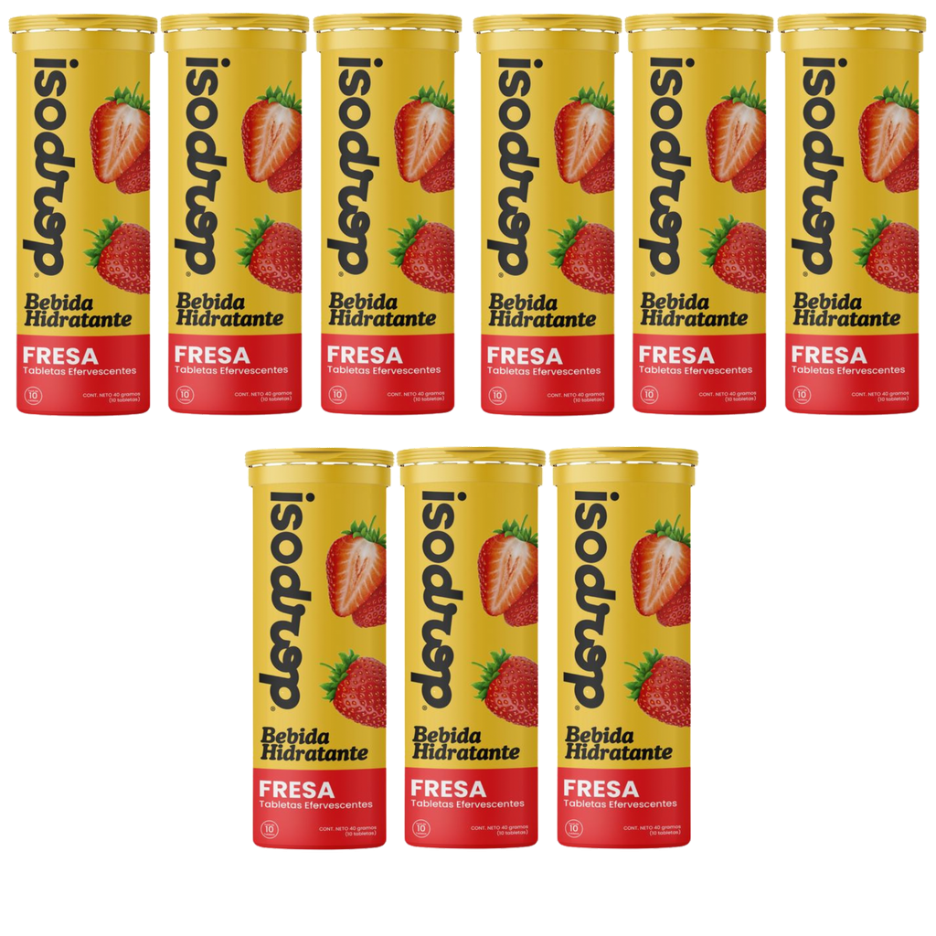 Pack de 9 tubos efervescentes | ISODROP